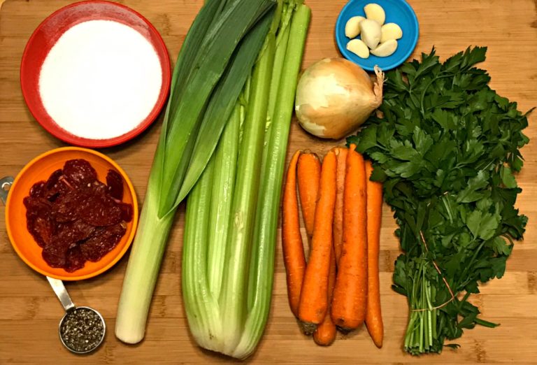 Vegetable Soup Base - Happily Homegrown