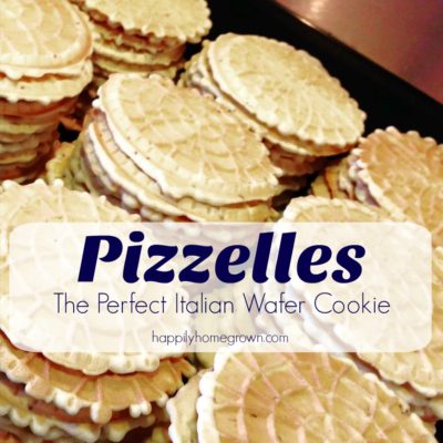 Pizzelles: The Perfect Italian Wafer Cookie - Happily Homegrown
