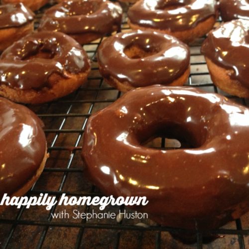 Homemade Cake Doughnuts - Happily Homegrown